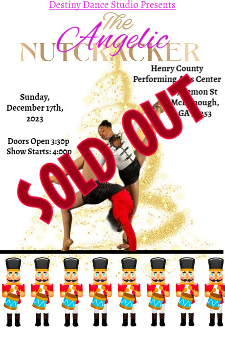 Copy of The Nutcracker Ballet and Cheer Flyer | PosterMyWall