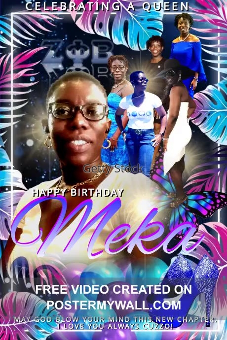 Copy of Meka Birthday 2022 | PosterMyWall