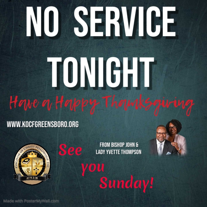 Copy of No Service | PosterMyWall