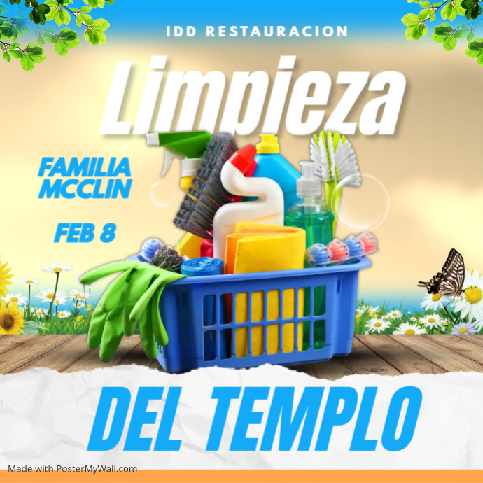 cleaning service, spring cleaning, spring | PosterMyWall