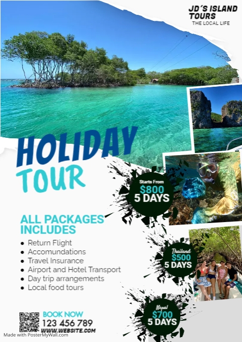 Travel Flyer | PosterMyWall