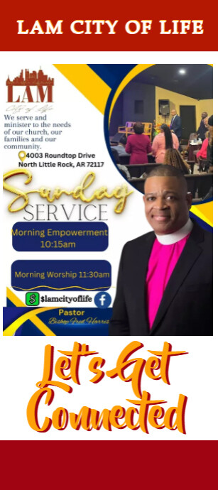 church connection card | PosterMyWall