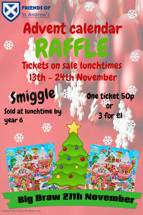 Copy of Christmas Raffle | PosterMyWall