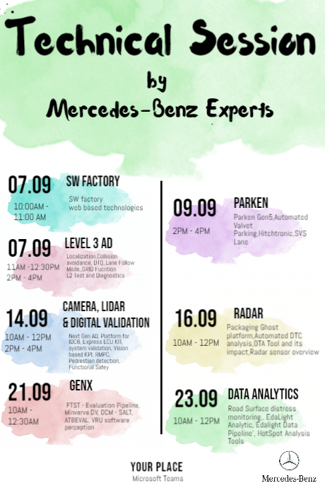 Copy of Schedule Technical | PosterMyWall