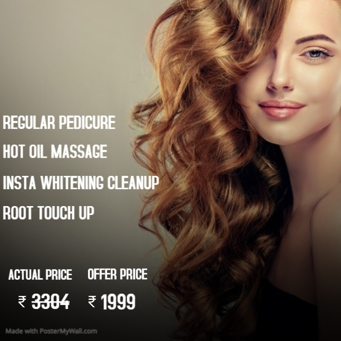 Copy of Men's Haircut Salon Ad | PosterMyWall