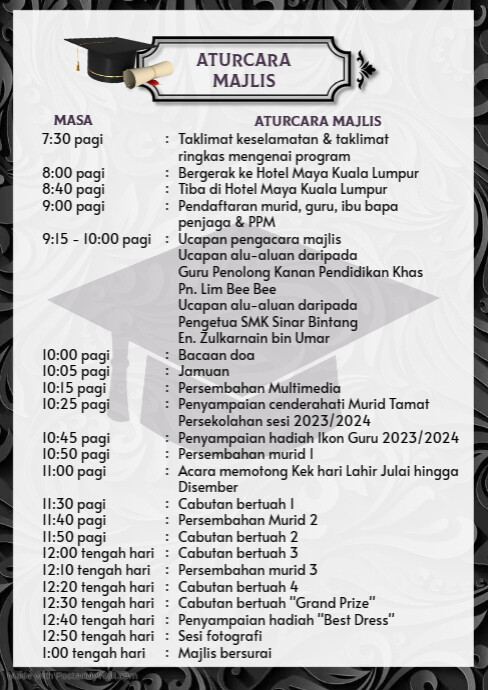 Aturcara | PosterMyWall