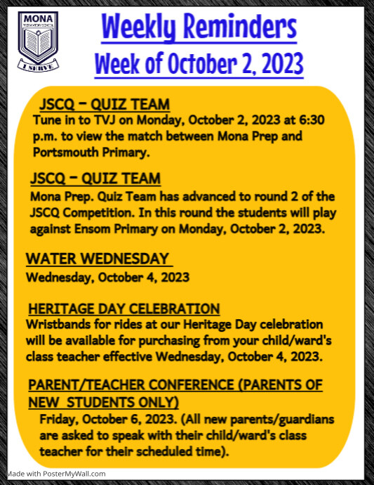 White school holiday notice flyer | PosterMyWall