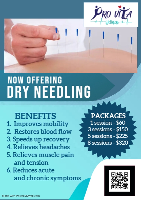Dry Needling | PosterMyWall