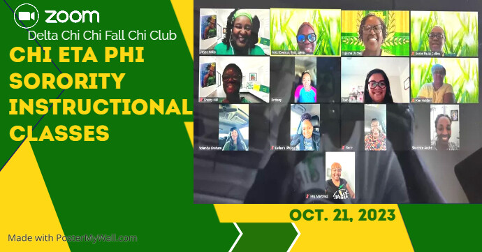 zoom online meeting poster template | PosterMyWall