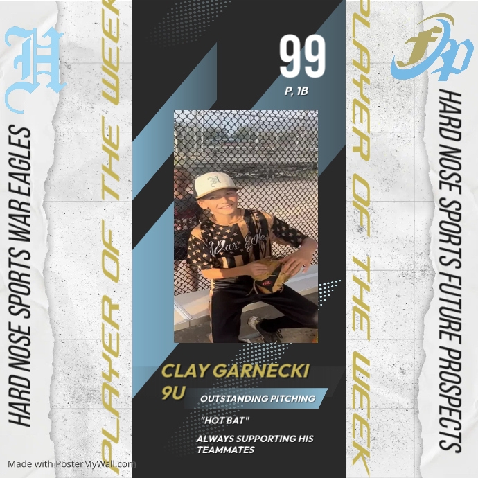 Player Of The Week Template | PosterMyWall