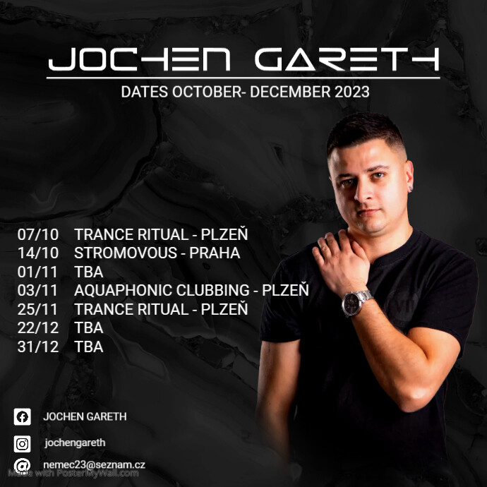 Gold Marble Reopening Instagram Promo Banner | PosterMyWall