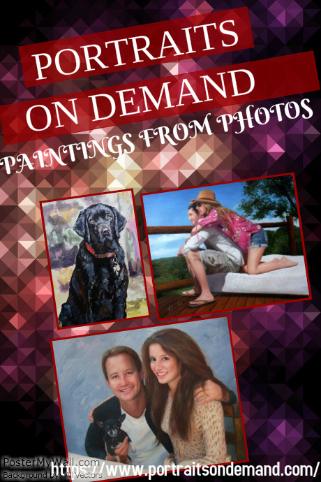 Copy of Portraits On Demand | PosterMyWall