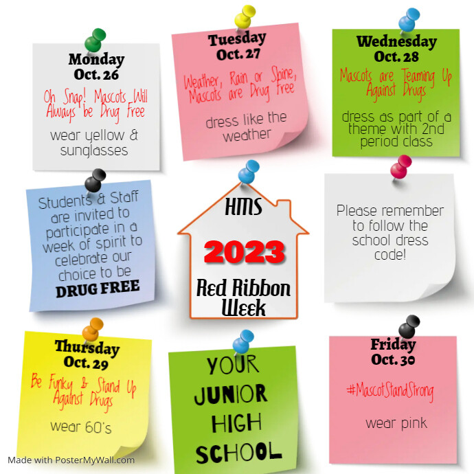 2020 Red Ribbon Week | PosterMyWall