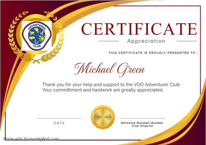 PROFESSIONAL CERTIFICATE (3) | PosterMyWall