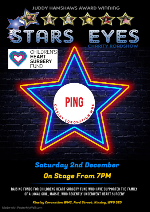 STAR PARTY BANNER (1) | PosterMyWall