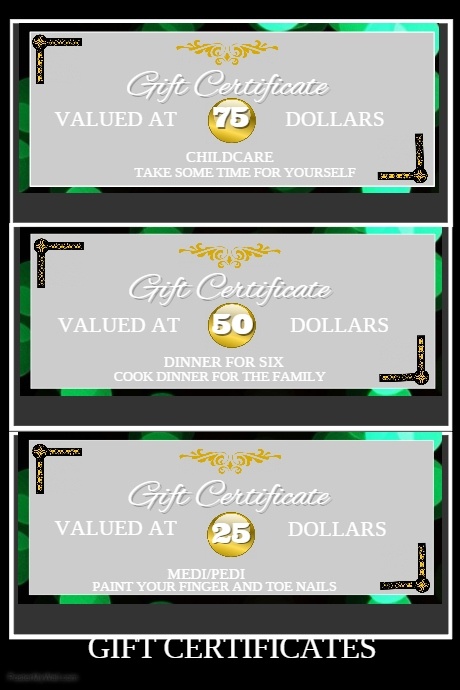 Copy of Gift Certificate | PosterMyWall