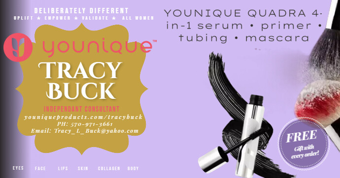 Tracy Buck Half page ad | PosterMyWall