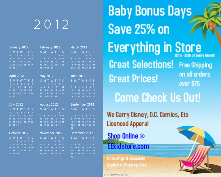 Calendar - A New Poster | PosterMyWall