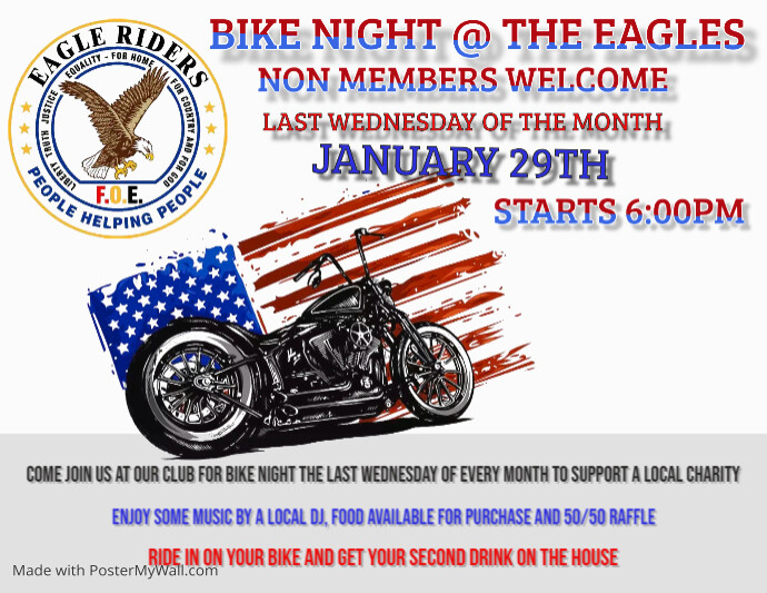 motorcycle run rally flyer template (3) | PosterMyWall