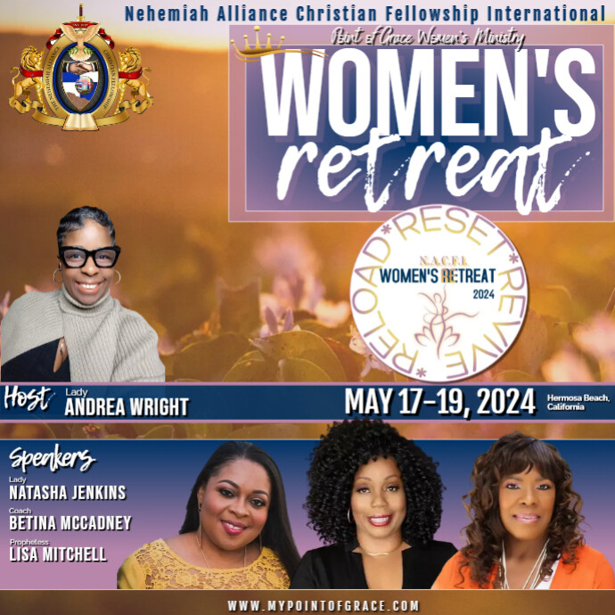 2024 Women's Retreat Flyer September | PosterMyWall