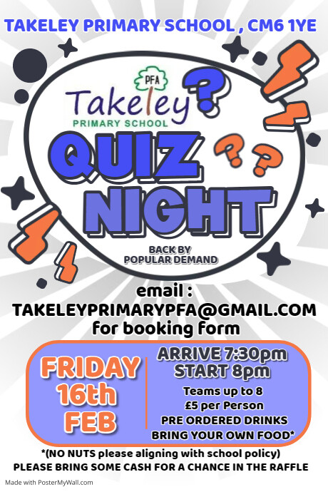 Trivia Night Event | PosterMyWall