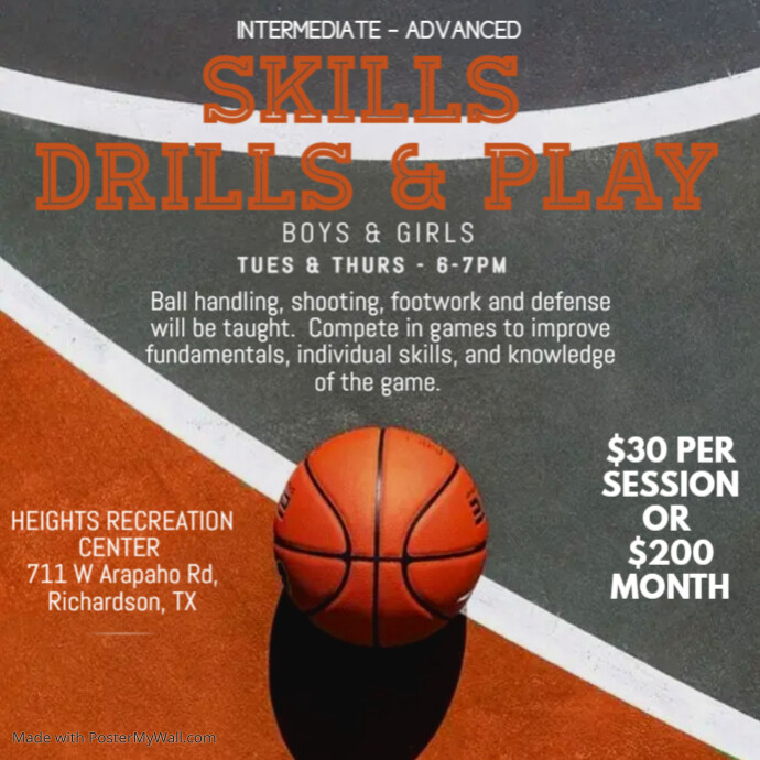 Intermediate -advanced | PosterMyWall