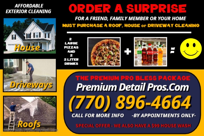 FRONT OF FLYER HOA | PosterMyWall