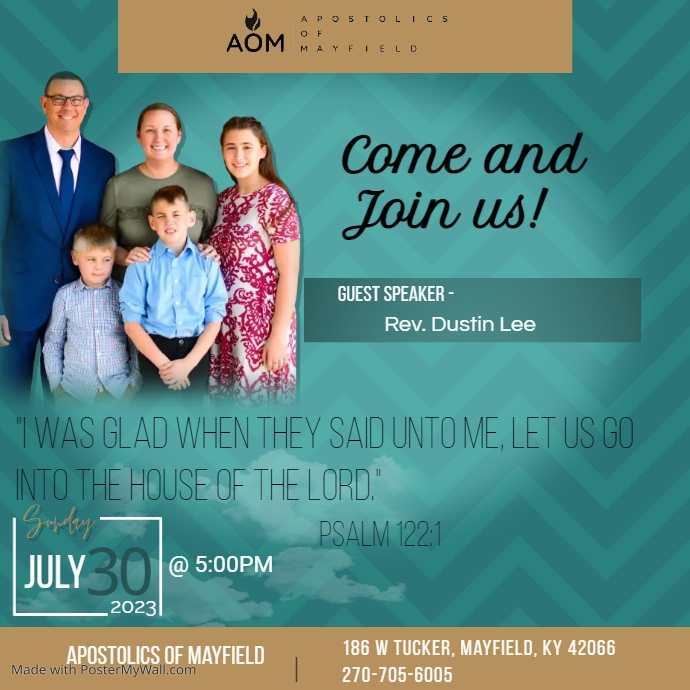 Rev dustin lee | PosterMyWall