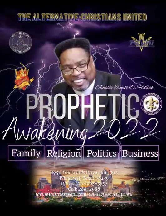 Copy of Copy of Prophet Appreciation celebration flyer | PosterMyWall
