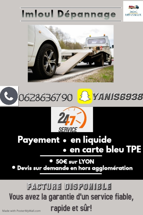 Copie de Towing Service Poster | PosterMyWall