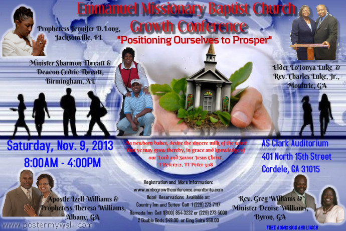 EMBC Growth Conference | PosterMyWall