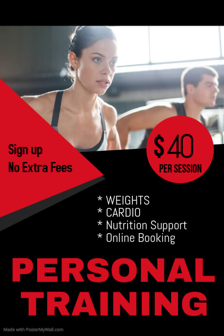 Copy of Personal Training Poster | PosterMyWall