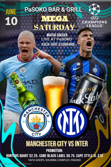 Final uefa champions league | PosterMyWall