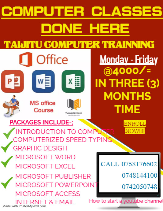 Copy of Computer Repair service flyer advertisement 2 | PosterMyWall