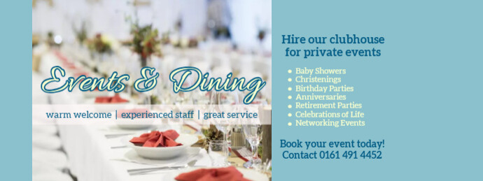 Copy of Function Room Banner | PosterMyWall