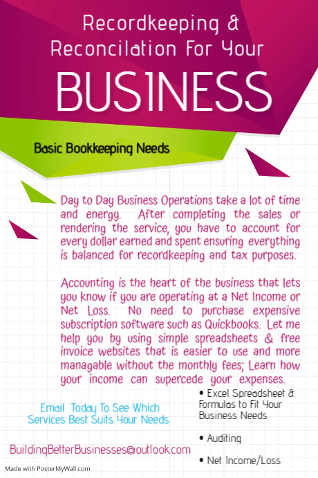 Business Accountant Flyer | PosterMyWall