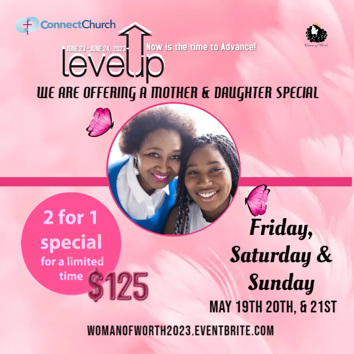 Copy of Special Offer for Mothers and Daughters Sample 2 | PosterMyWall