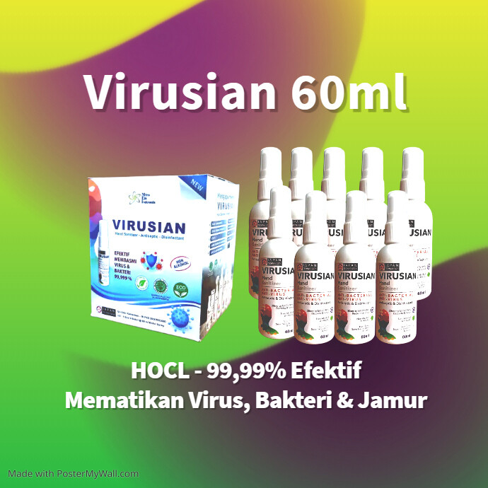 Copy of Virusian60ml | PosterMyWall