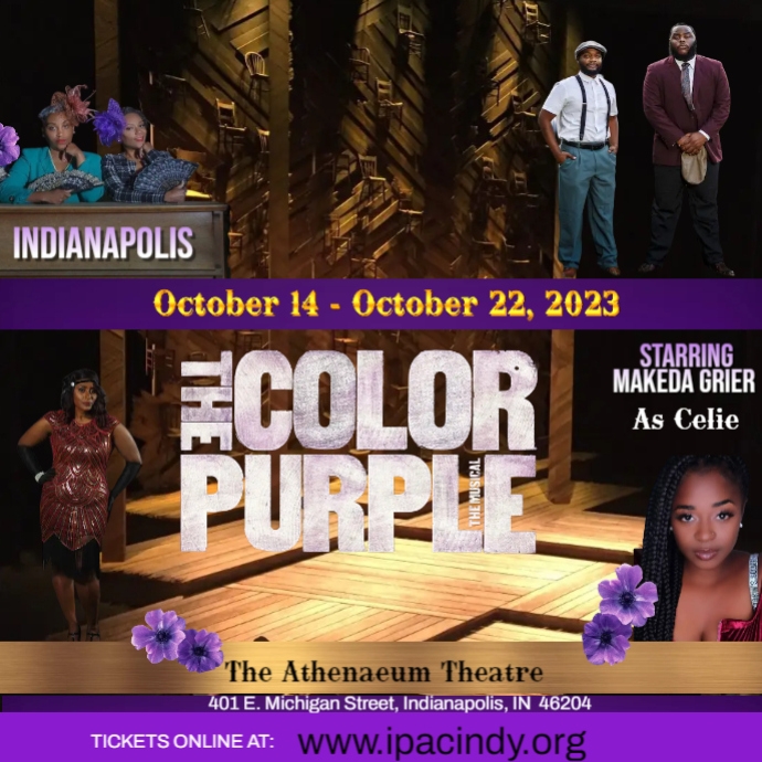 Copy of Color Purple - Indy Fb size #1 (1) | PosterMyWall