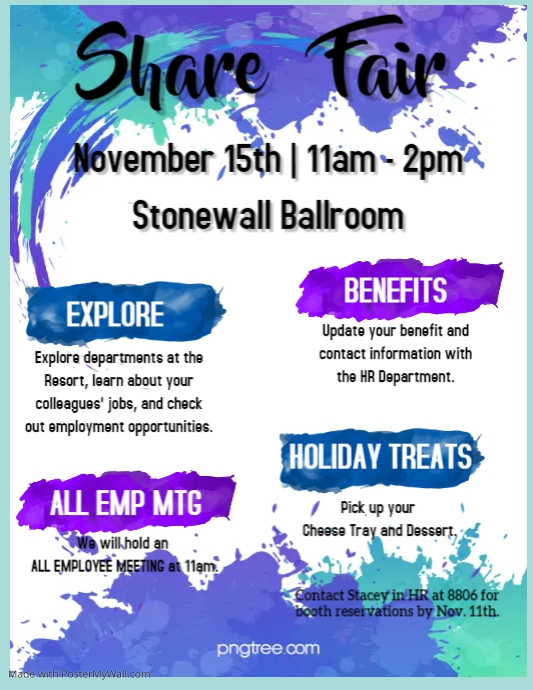 Copy of Share Fair 2021 | PosterMyWall