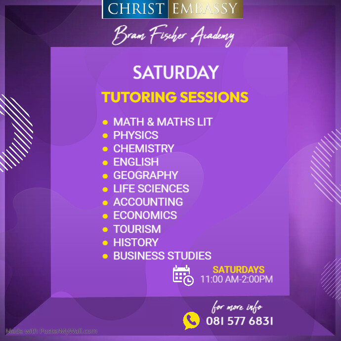 Online Tutor Service Ad | PosterMyWall