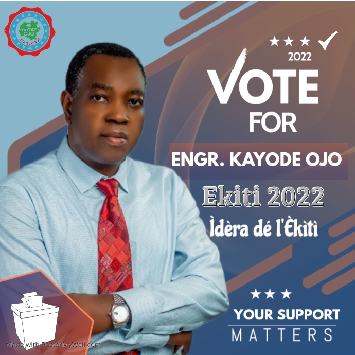 Copy of Campaign , election , vote for me template | PosterMyWall