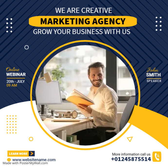 Business Marketing Template | PosterMyWall