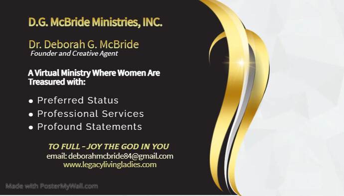Back Business Card | PosterMyWall