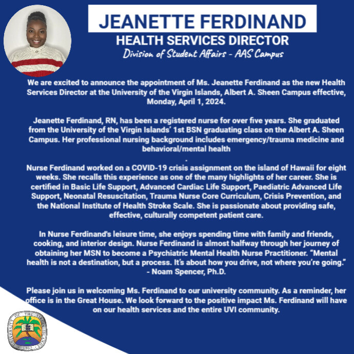 Health Services Director - JF | PosterMyWall