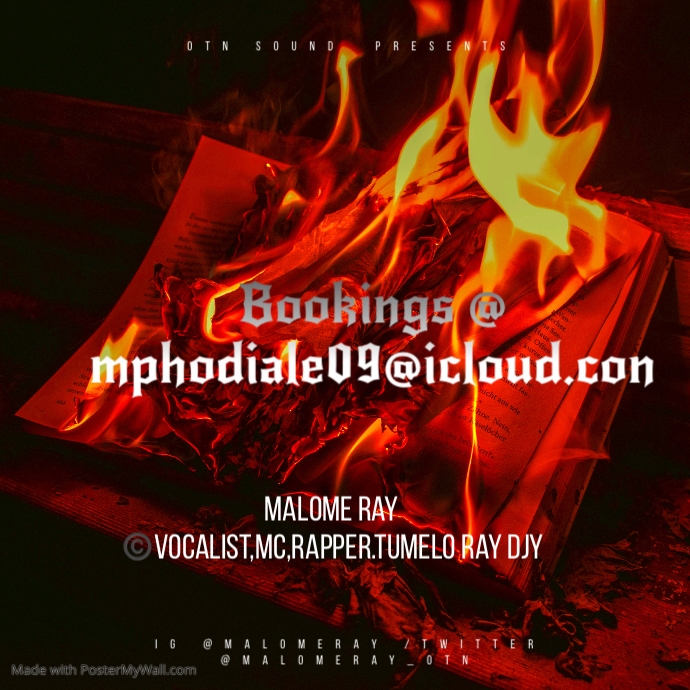 Copy of Book Fire Mixtape Cover Art | PosterMyWall