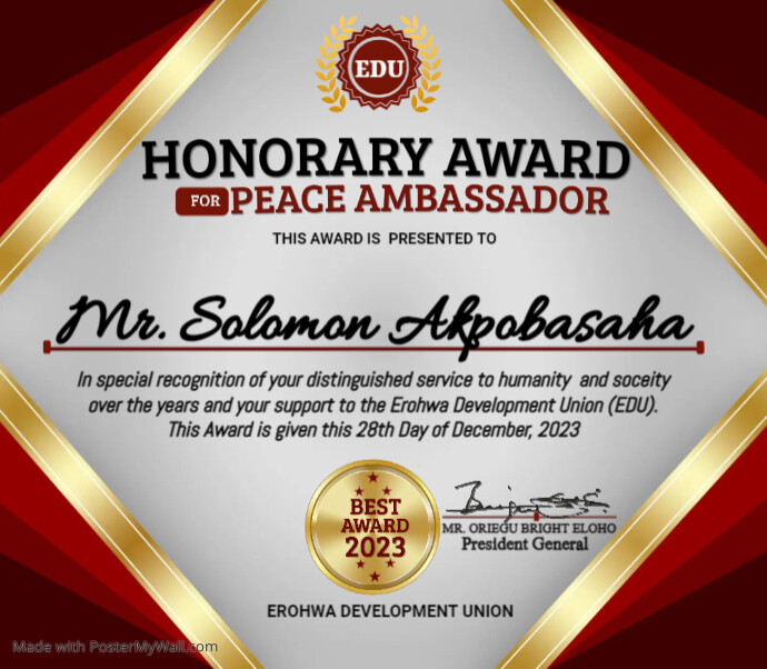 good Governance Award | PosterMyWall