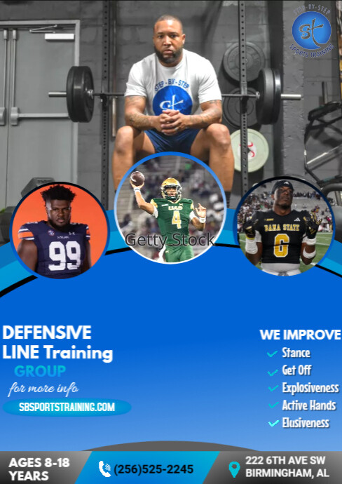DEFENSIVE LINE 2023 | PosterMyWall