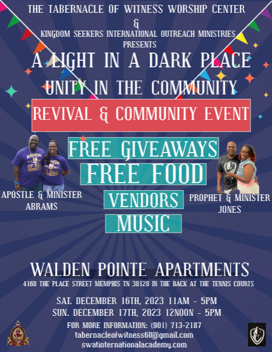 COMMUNITY EVENT | PosterMyWall