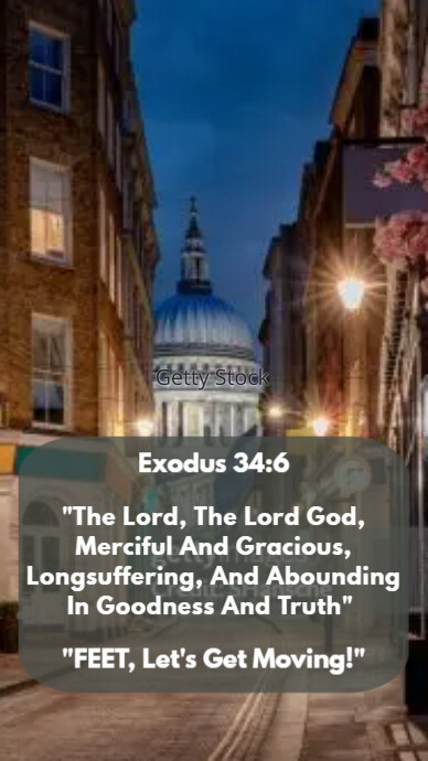 EXODUS 34:6 (1) | PosterMyWall